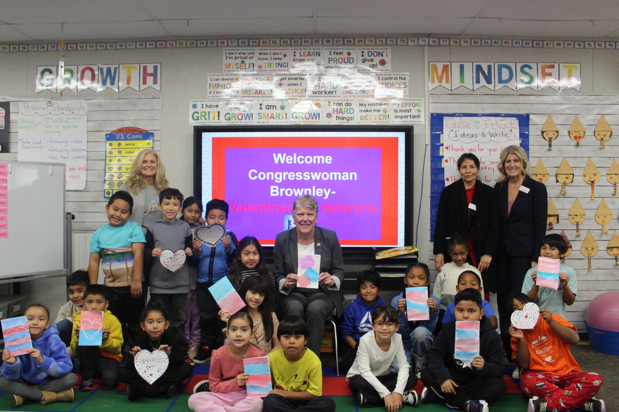 Brownley Celebrates Valentines for Vets - Congresswoman Julia Brownley